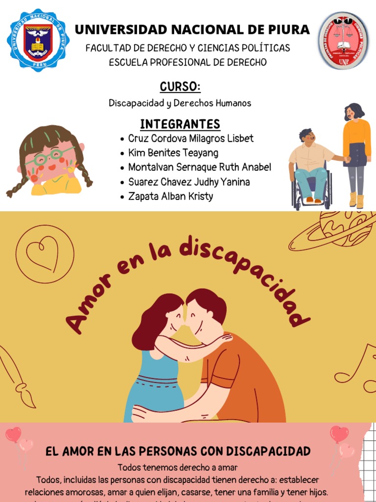 Amor y Discapacidad | PDF | Invalidez | La sexualidad humana