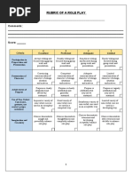 Tableau Rubric | PDF | Psychological Concepts | Cognition