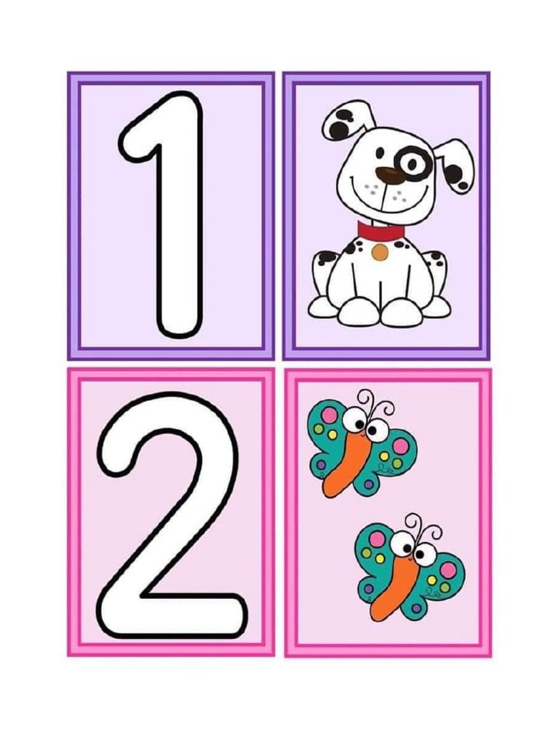 Memorama Numeros | PDF