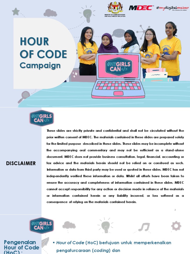 Hour of Code Girls | PDF | Computing