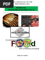 Food Processing - PPT | PDF | Curing (Food Preservation) | Salt