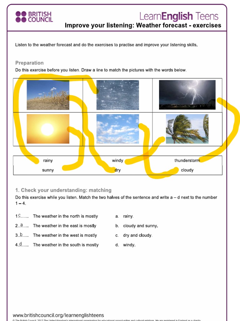 Listening Exercises Unit 4 | PDF