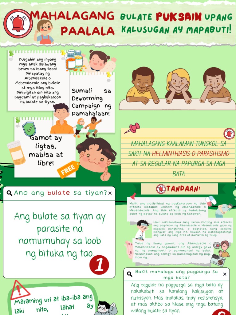 Bulate Puksain Upang Kalusugan Ay Mapabuti | PDF