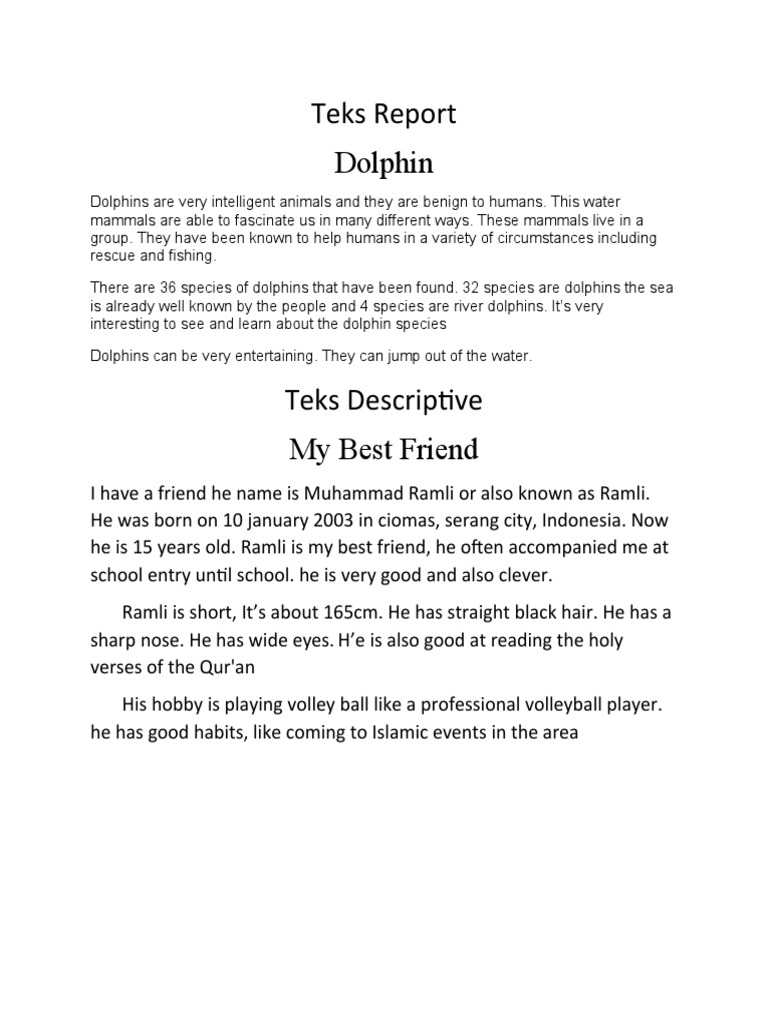 Teks Report | PDF | Religion & Spirituality