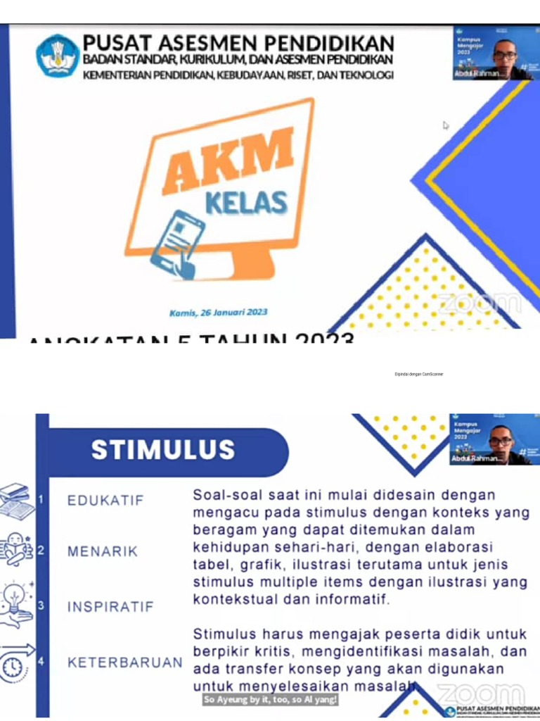Akm Kelas | PDF
