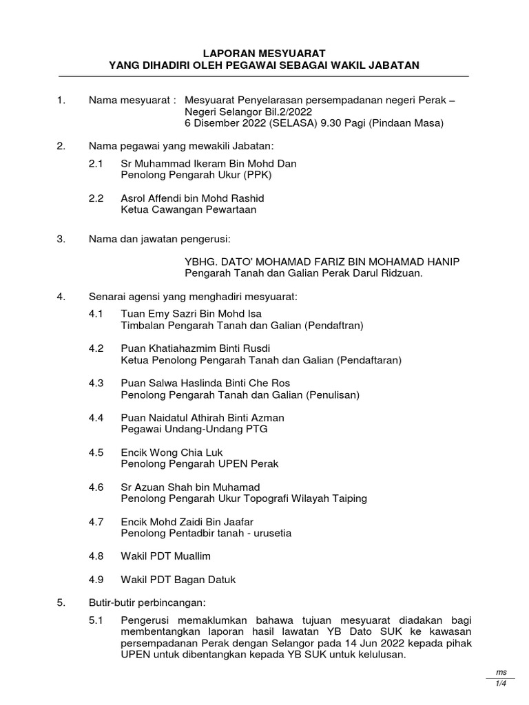 Laporan Mesy Semp Per-Sel 6dis2022 | PDF