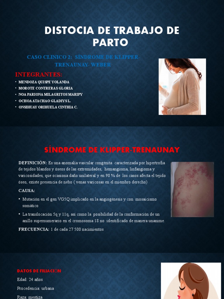 Distocia de Trabajo de Parto | PDF | El embarazo | Parto