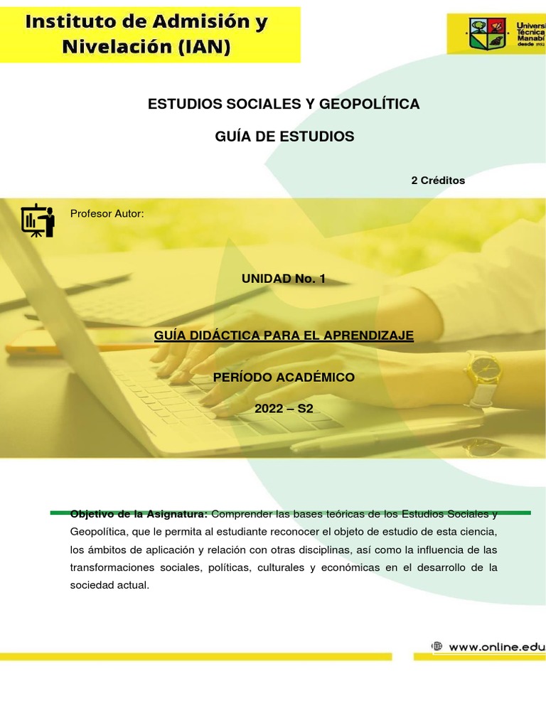 Estudios Sociales Guia1 | PDF | Interculturalidad | Ecuador