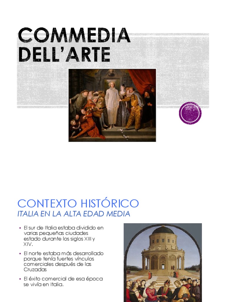 Commedia Del Arte | PDF | Italia | Teatro