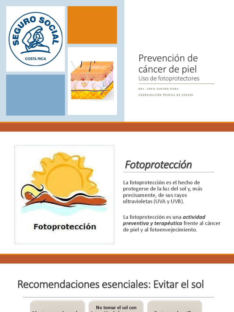 foto_proteccion_II_uso_de_fotoprotectores_09_03_2018 | PDF | Protector ...