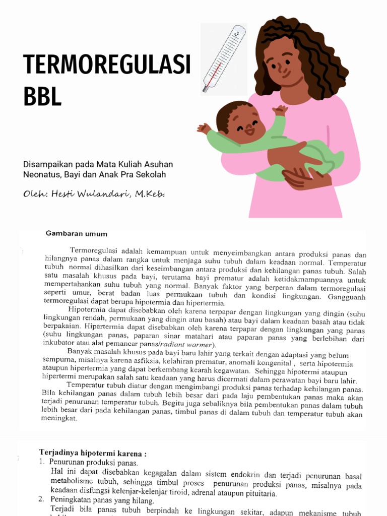 Termoregulasi BBL | PDF
