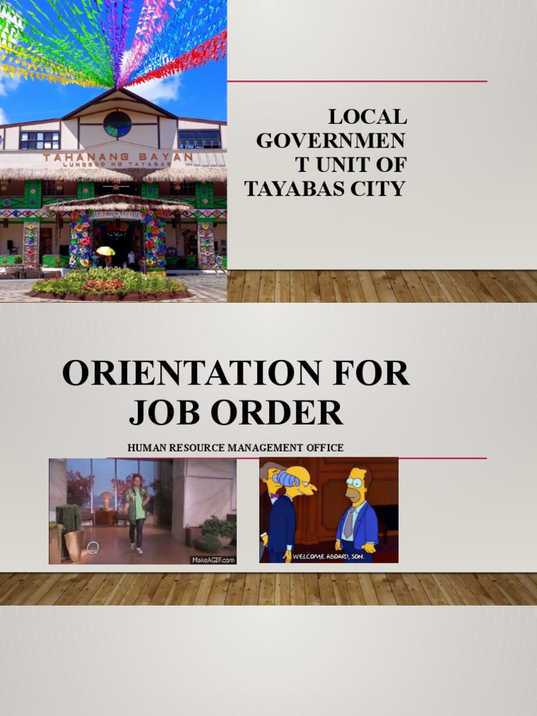 Job Order PPT (New) | Download Free PDF | Salary | Employment
