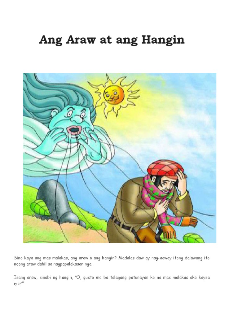 Ang Araw at Ang Hangin | PDF