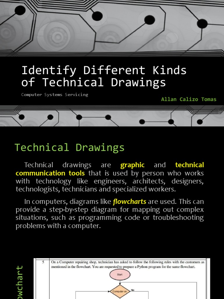 Types of Technical Drawings Explained | PDF | Algorithms | Cognitive ...