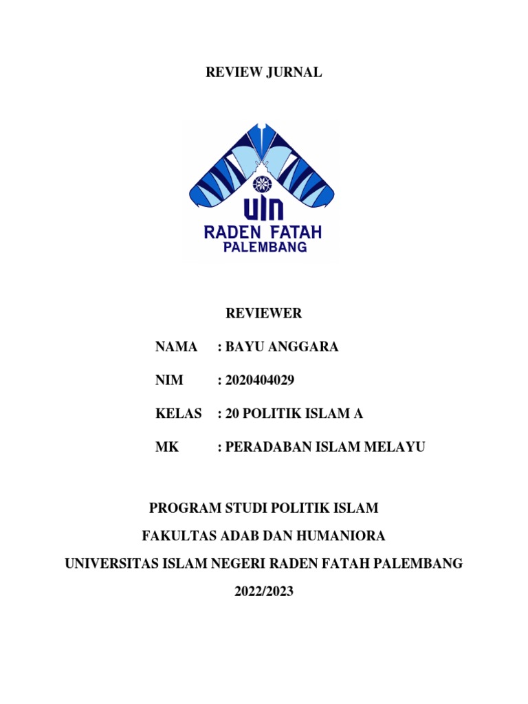 Review Jurnal-Bayu Anggara | PDF