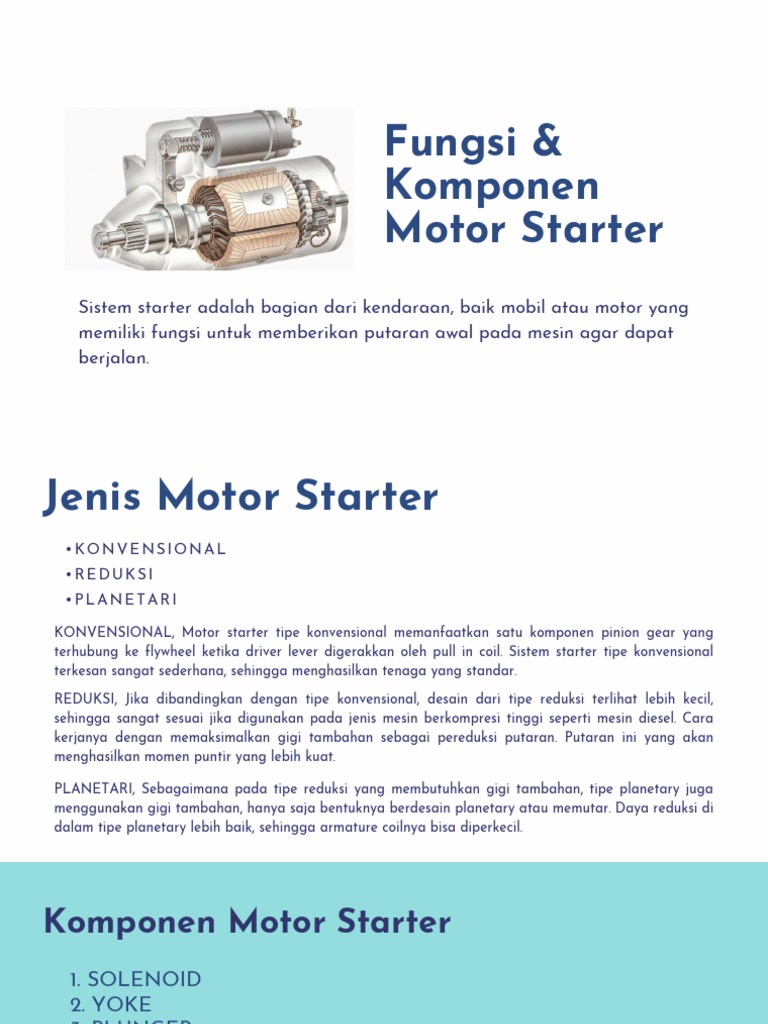 Motor Starter | PDF