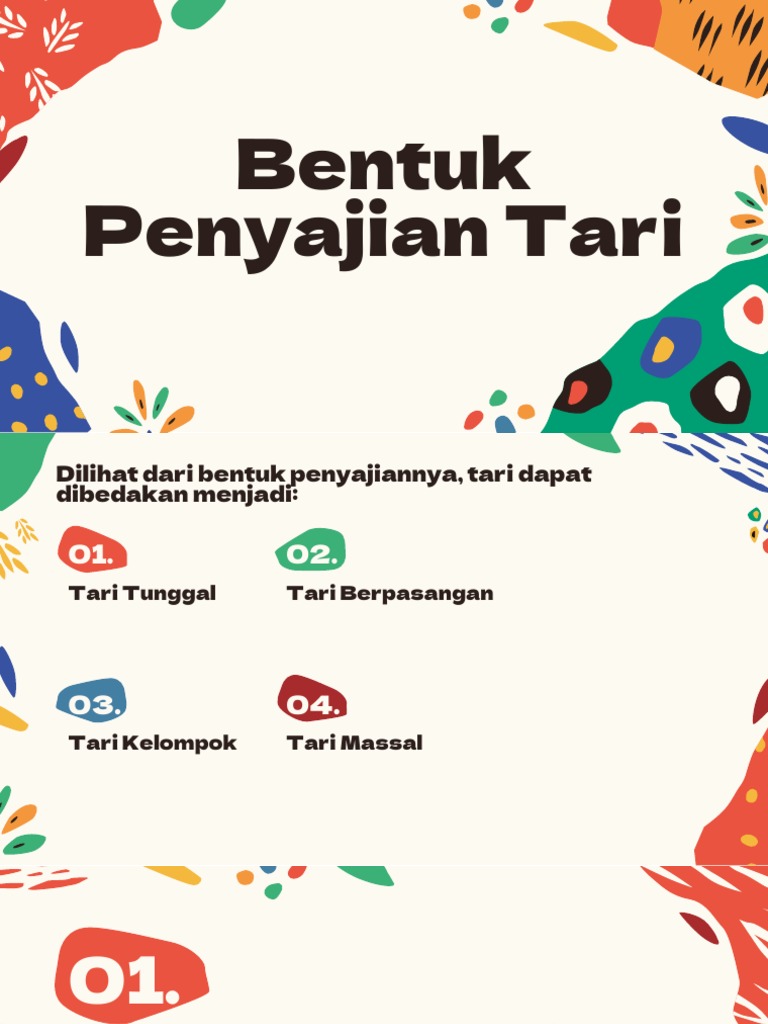Jenis-jenis Penyajian Tari Tradisional | PDF | Seni & Disiplin Bahasa ...