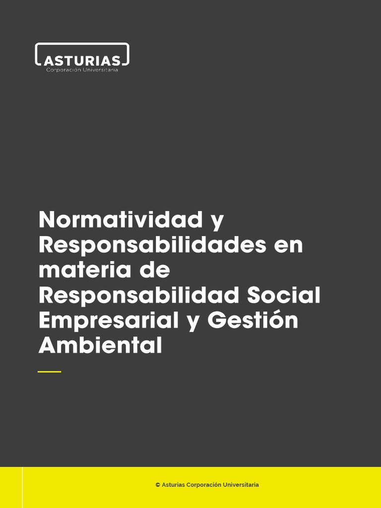 Unidad2 - pdf1 Lectura Marco Normativo Responsabilidad Social Empresarial | PDF ...