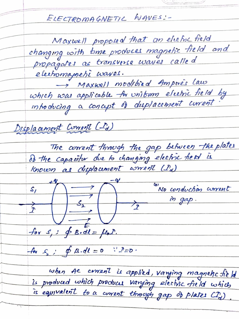 Electromagnetic Field Dynamics Explained | PDF | Foreign Language ...