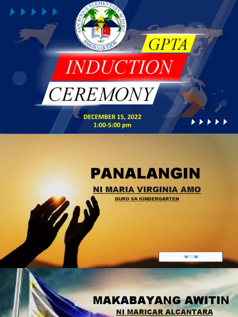 Induction Ceremony | PDF