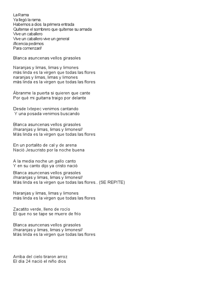 La Rama | PDF | Navidad | María, madre de Jesús