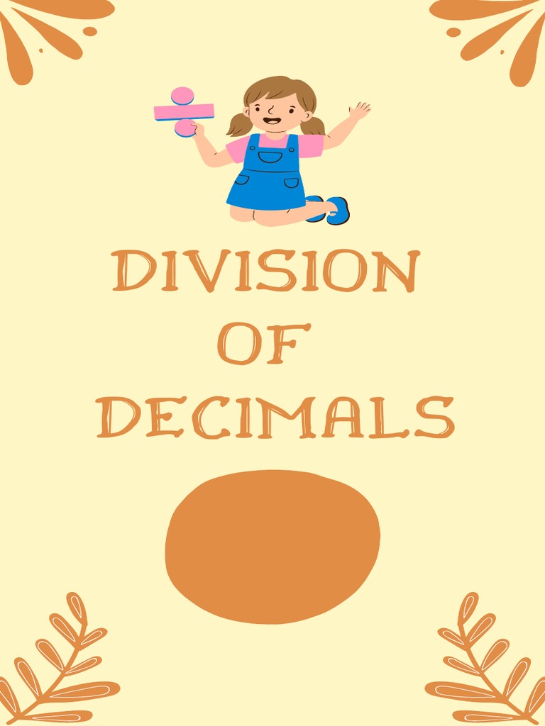 Dividing Decimals: Step-by-Step Guide | PDF | Teaching Methods & Materials