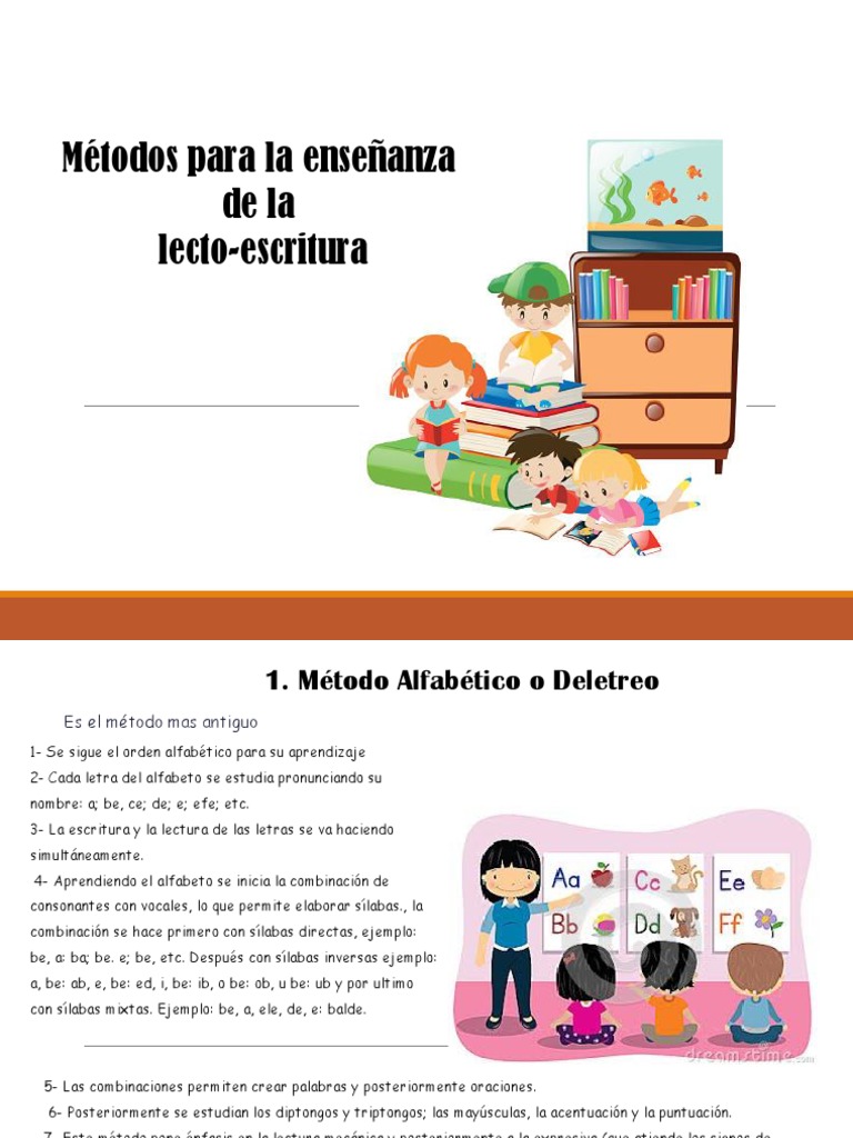 Metodos De Lectoescritura Pdf Sílaba Vocal
