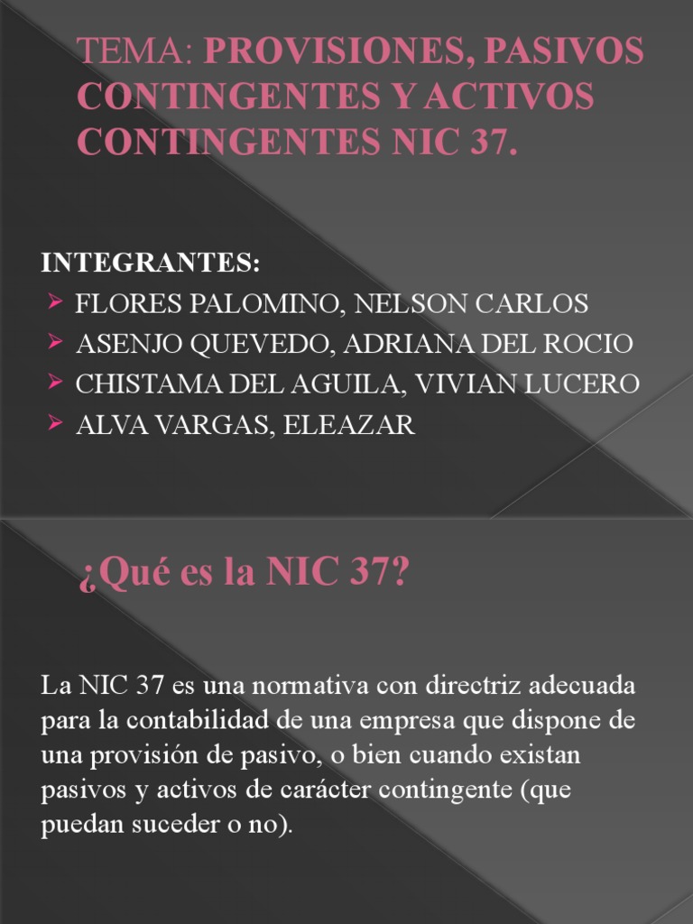 Diapositiva Nic 37 - Niif 16 | PDF | normas internacionales de ...