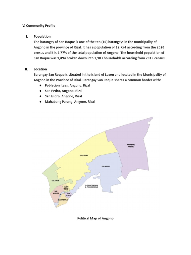 V. Community Profile | PDF
