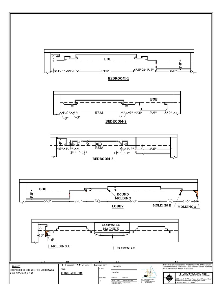 Ceiling Level | PDF | Architectural Elements