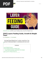 Poultry Feed Formulations | PDF | Chicken | Maize