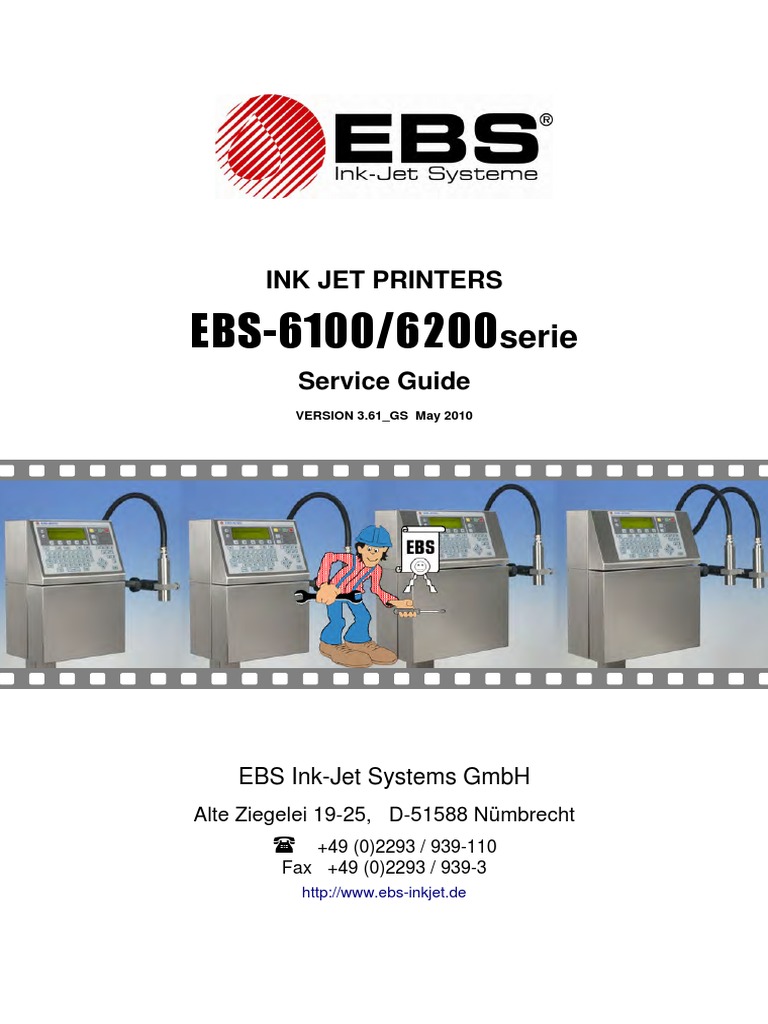 User Guide EBS 6200 Service Guide4 | Download Free PDF | Pump | High Voltage