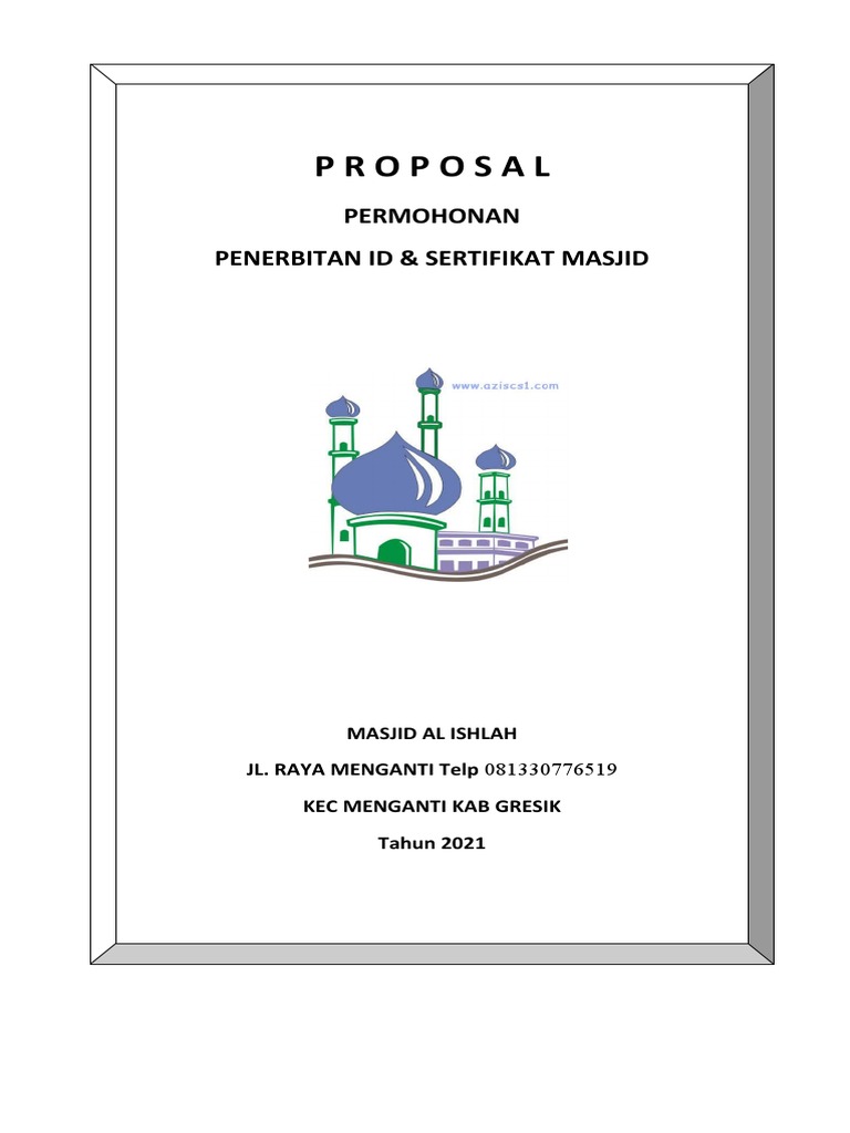 Proposal Pengajuan Id 2022 | PDF