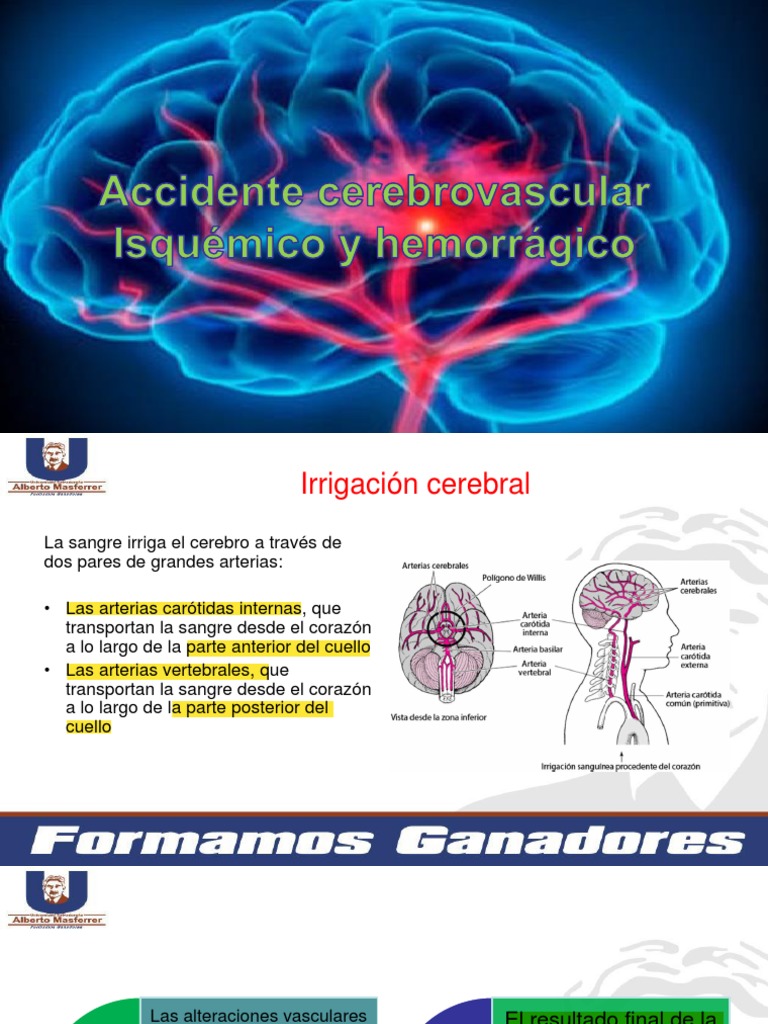 ACV Isquemico y Hemorragico | PDF | Carrera | Isquemia