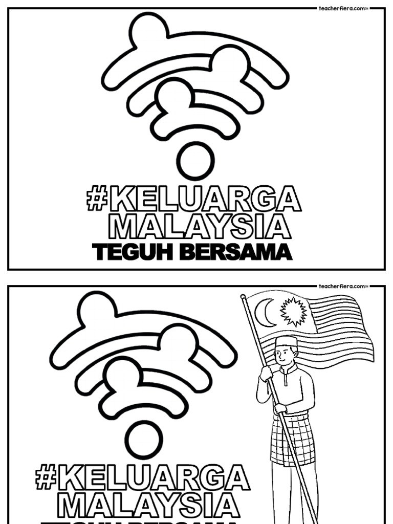 Colouring Merdeka 2022 | PDF