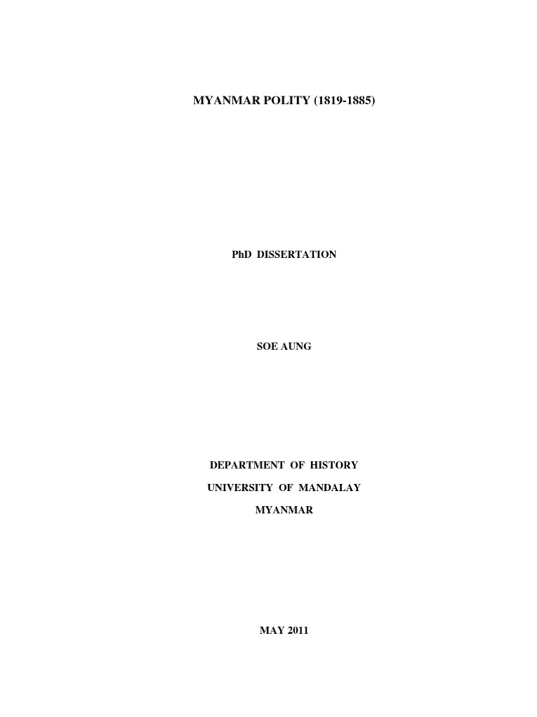 Myanmar's Konbaung Dynasty (1819-1885) | PDF | Myanmar