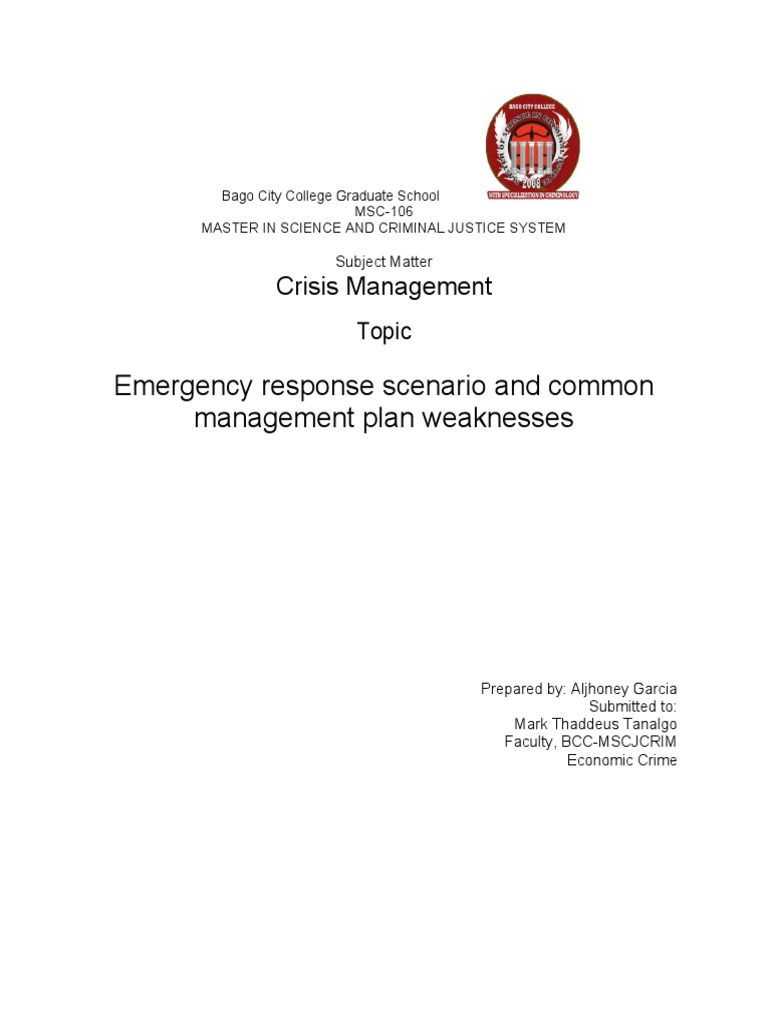 Emergency Response | PDF | Emergency Management | Emergency Evacuation