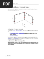 STAAD Pro Beam Analysis Tutorial | PDF | Bending | Beam (Structure)
