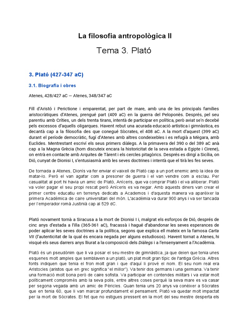 Plató | PDF