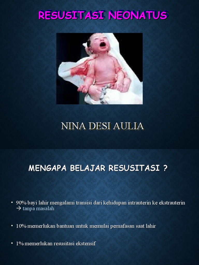 4 Resusitasi Neonatus | PDF