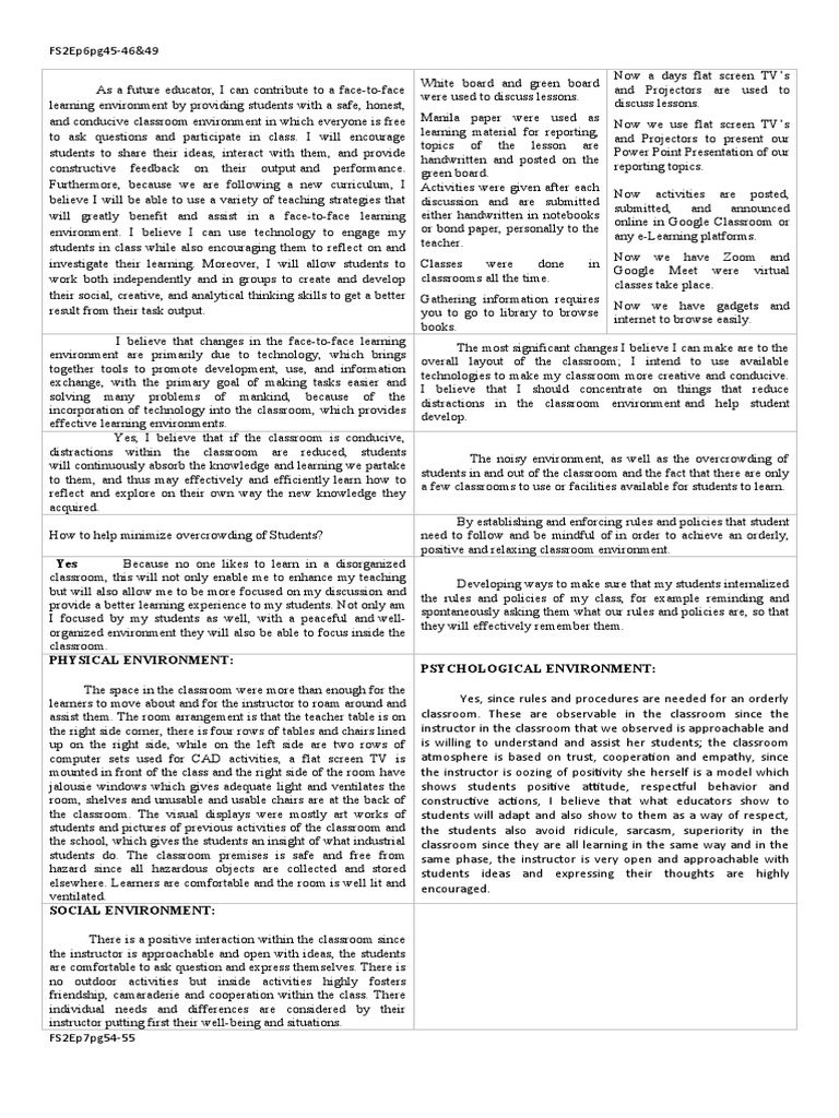 FS2 Ep 6 | PDF | Teaching Method | Learning