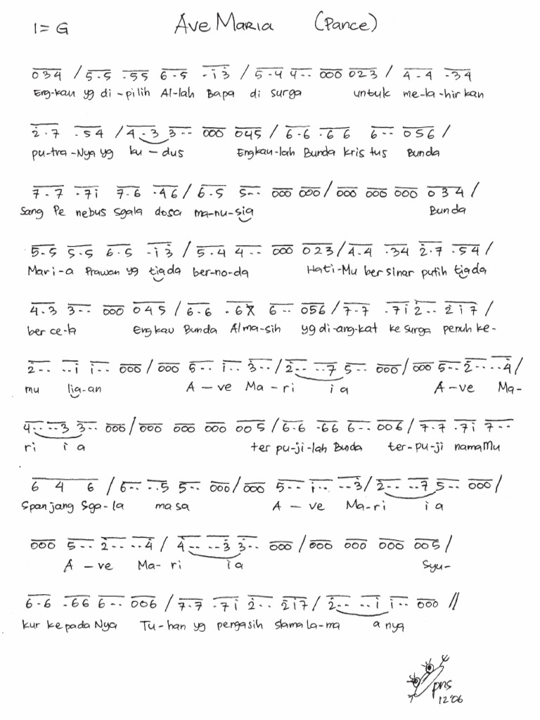 Ave Maria Pance | PDF