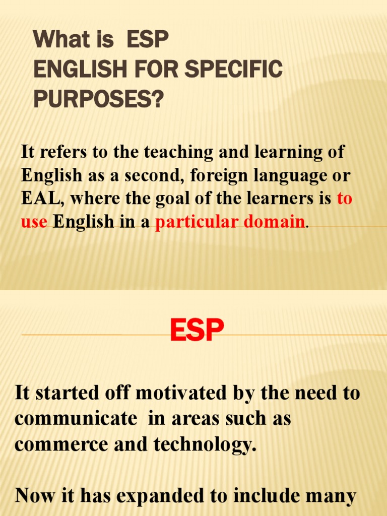 What Is ESP - Intro | PDF
