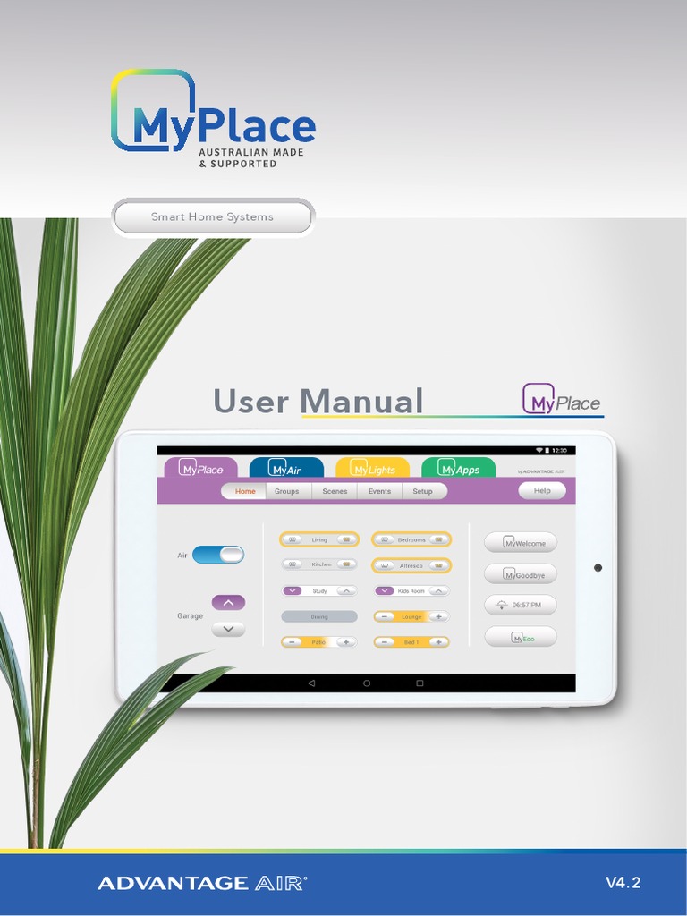 MyPlace User Manual v4.2 | PDF | Garage (Residential) | Weather