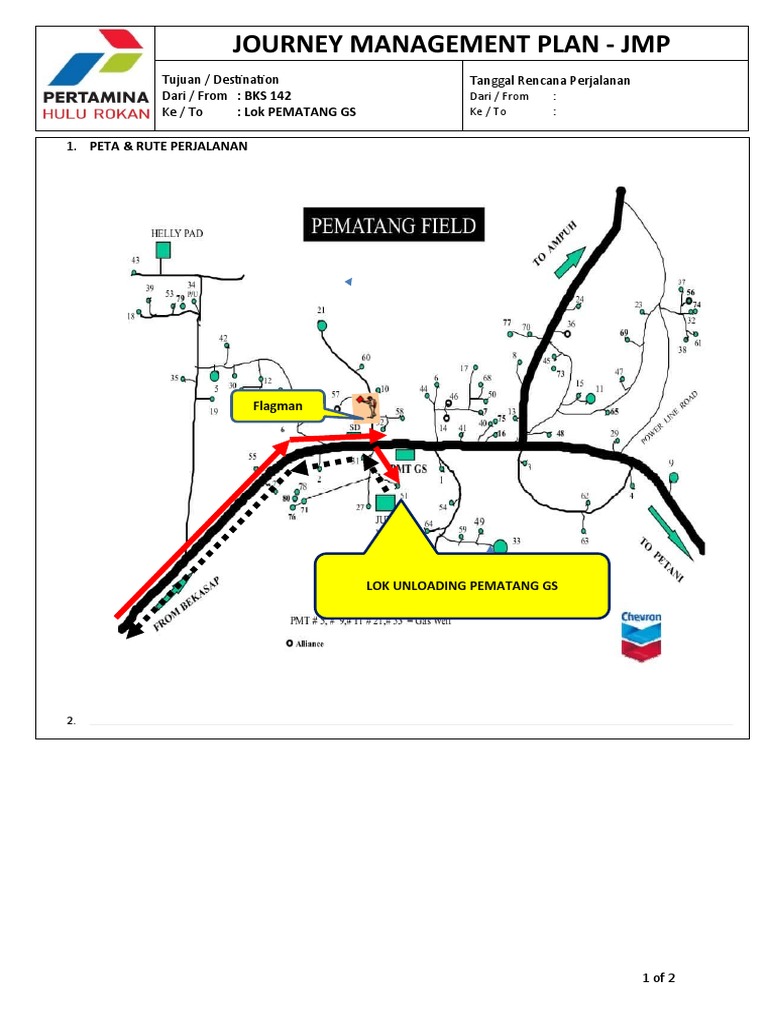 Journey Management Plan - JMP | PDF