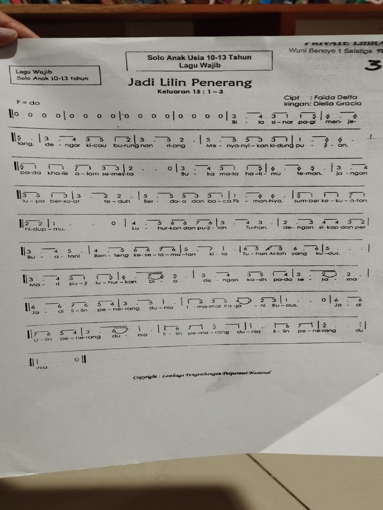 Jadi Lilin Penerang | PDF