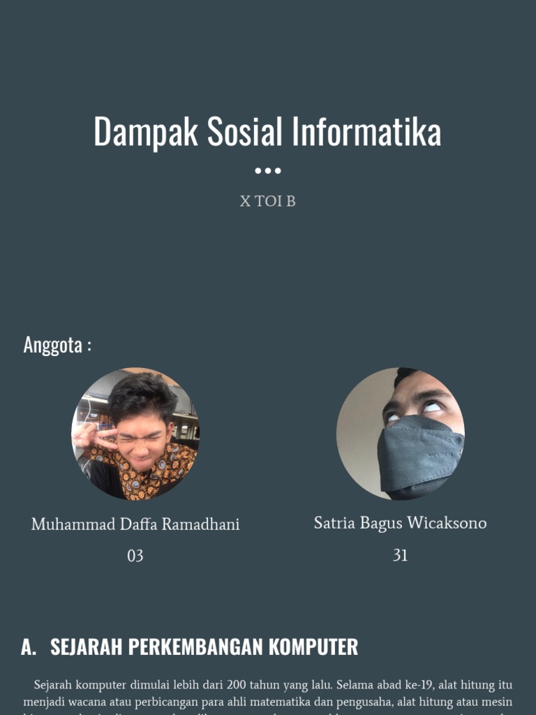 Tugas 2 Dampak Sosial Informatika | PDF
