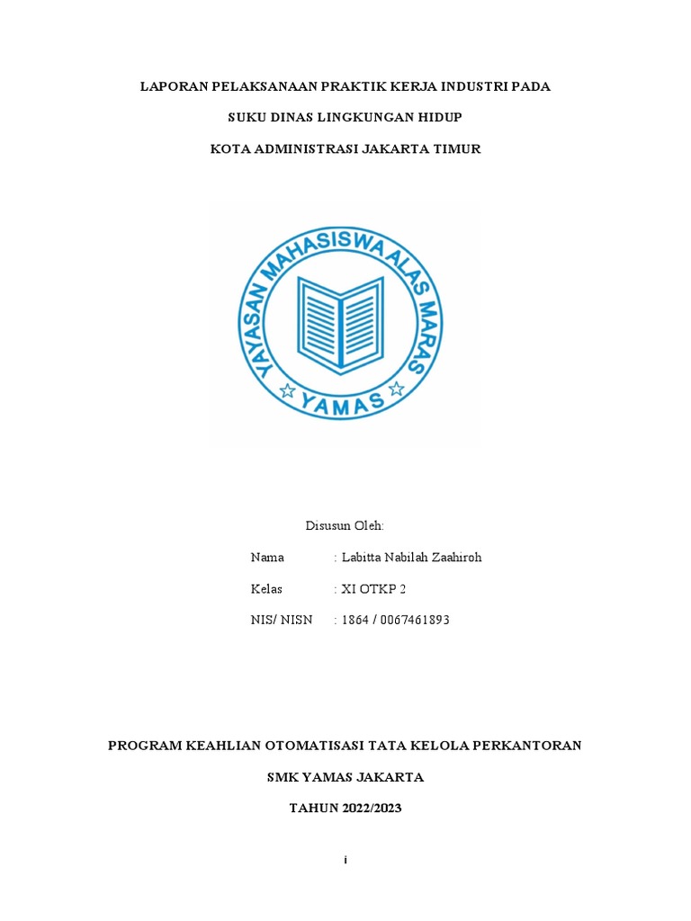 Laporan PKL SMK Yamas 2022/2023 | PDF