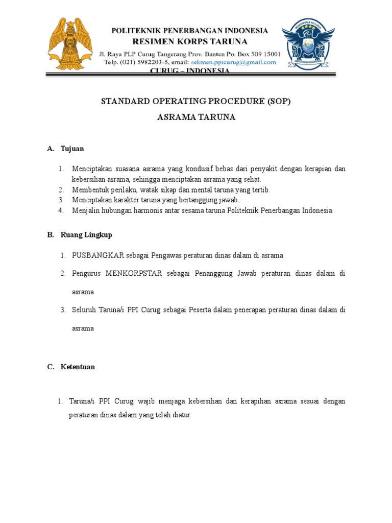 Sop Pudd Asrama | PDF