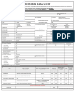 CSC Guidelines in Filling Out PDS PDF | PDF